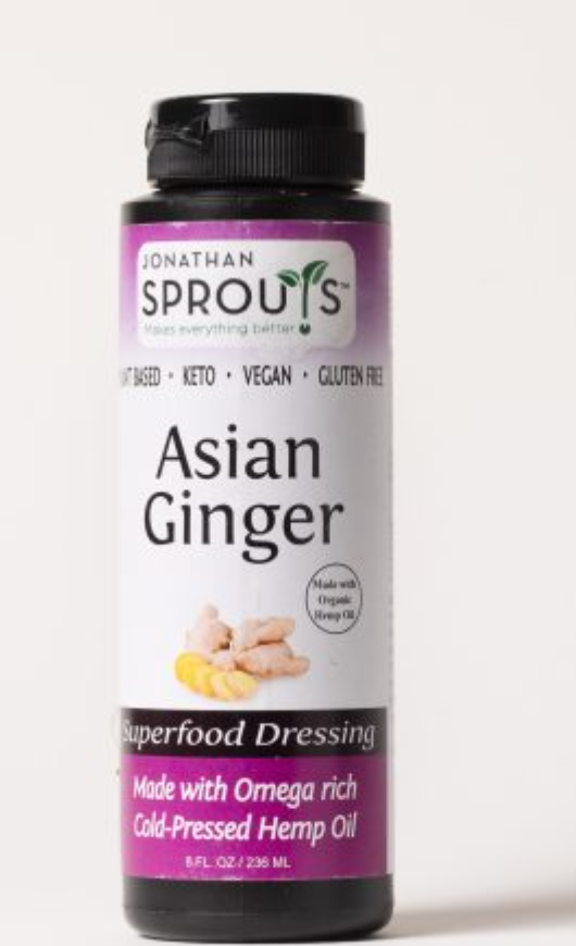 Asian Ginger Dressing | Jonathan Sprouts